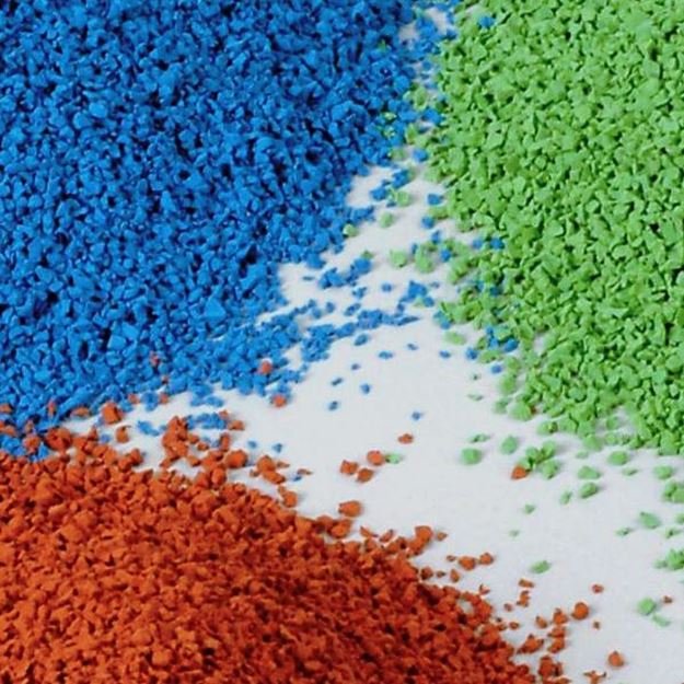 D-Dsport | Rubber Granulaat blauw (per zak van 25kg)